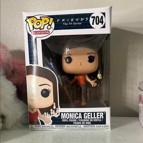 Funko | Toys | Funko Pop Monica Geller Vinyl Figure Orange And Black ...